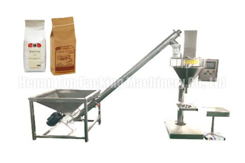 Automatic Powder Packing Machine For Filling And Sealing In Pouch