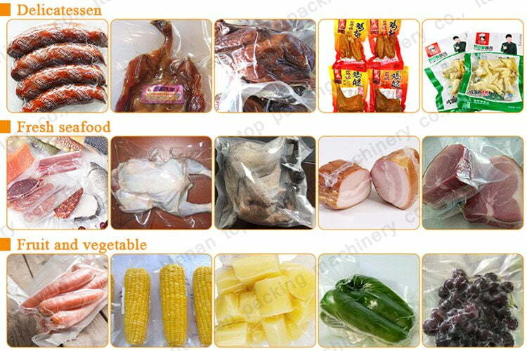 Commercial Vacuum Packaging Machine for Seafood, Flour, Meat