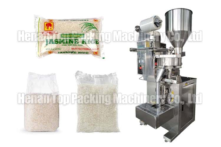 Rice Packing Machine | Automatic Rice Weighing, Filling&Sealing Machine